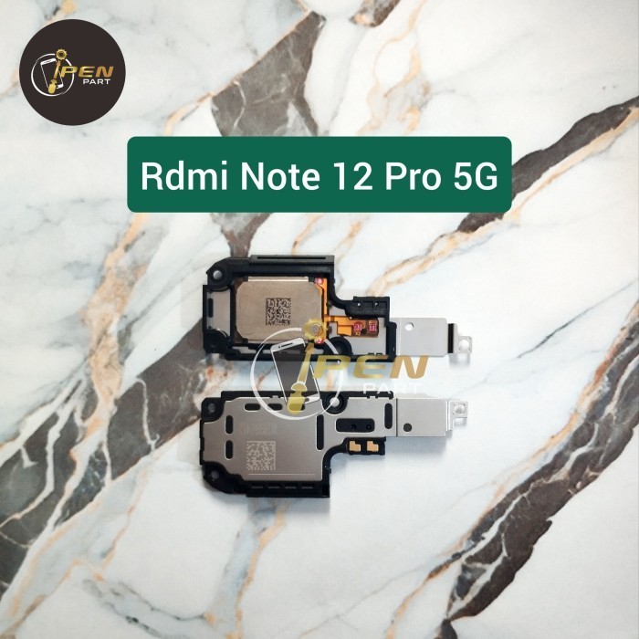 Jual Buzzer Loudspeaker Redmi Note 12 Pro 5G Original Buzer Dering ...