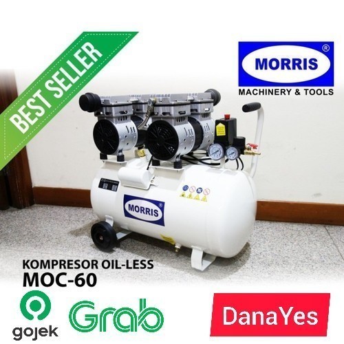 Jual Mesin Compressor Kompressor Kompresor Angin Listrik SILENT 2 HP ...