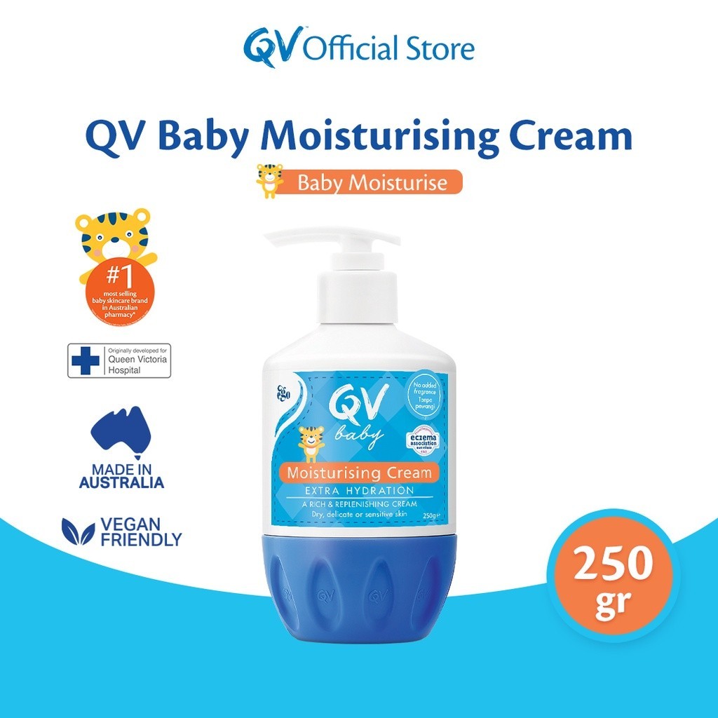 Jual Ego QV Baby Moisturising Cream Extra Hydration 250gr - Lavie Baby House | Shopee Indonesia