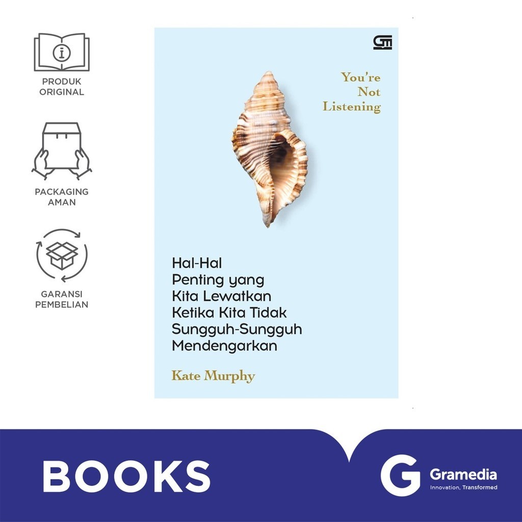 Jual You’re Not Listening Hal-Hal Penting yang Kita Lewatkan (Kate ...