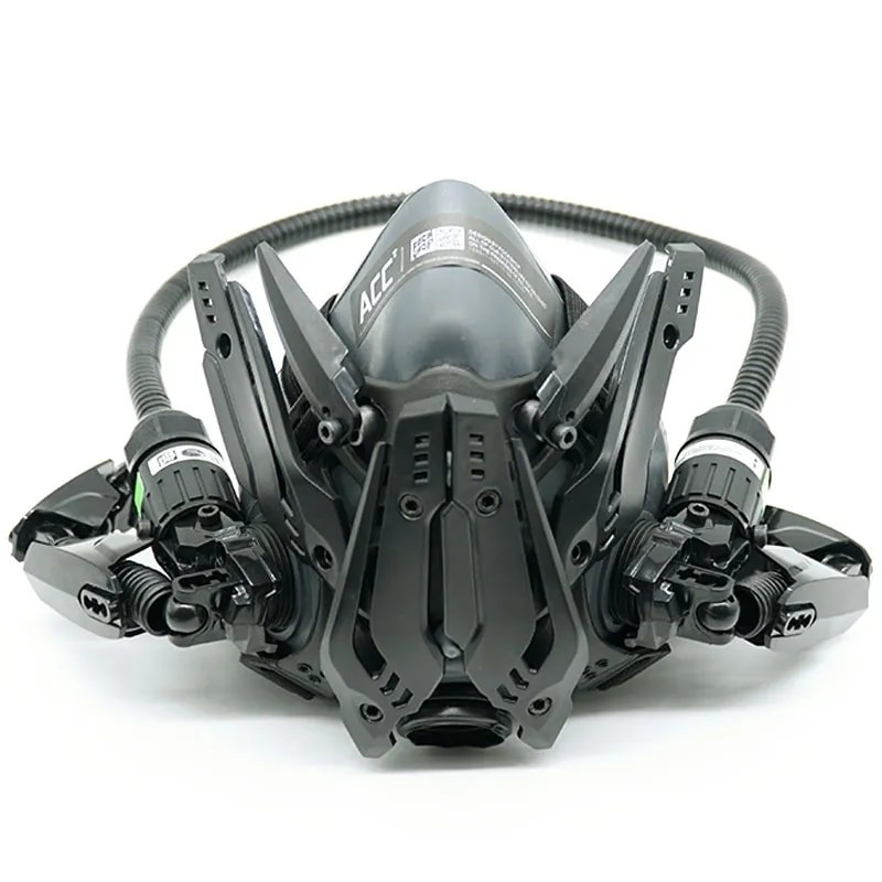 Jual Cosplay CyberPunk Special Forces Half Mask Wind Goggle Music ...