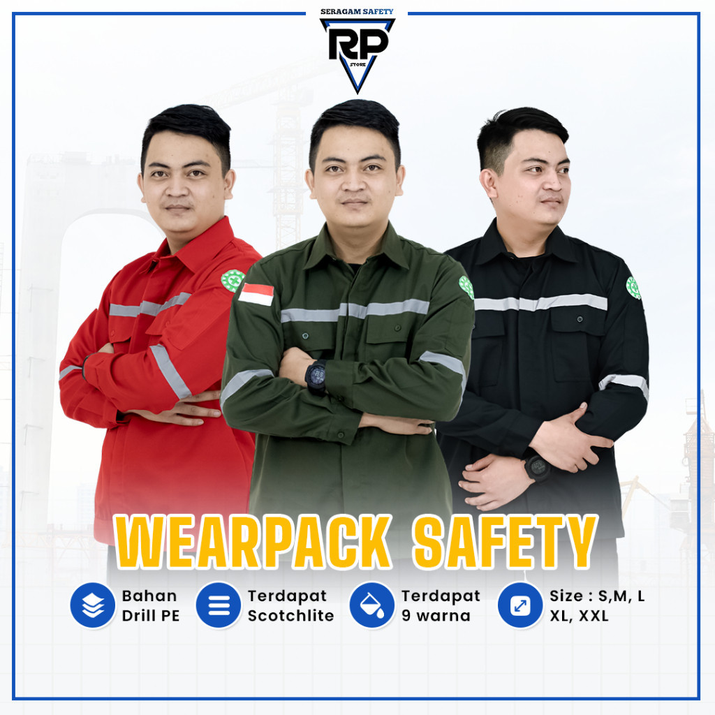 Jual Wearpack safety | kemeja safety | wearpack atasan | baju safety ...