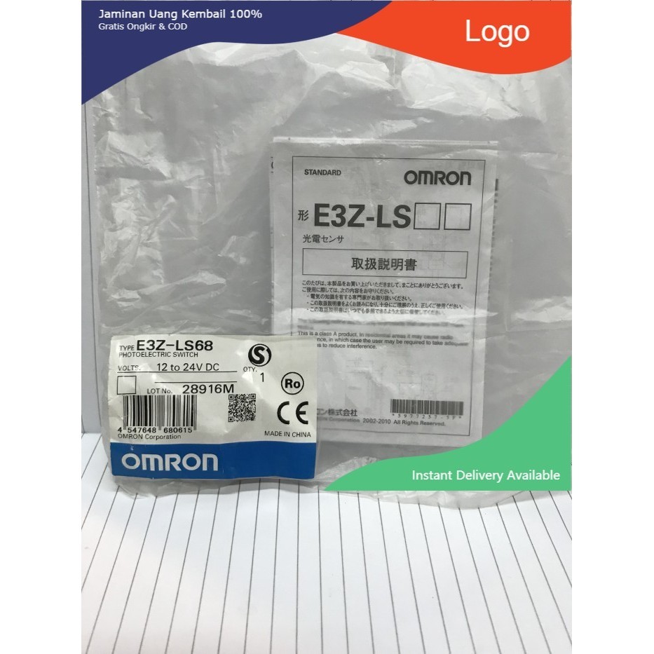 Jual Photoelectric sensor Omron E3Z-LS68 | Shopee Indonesia