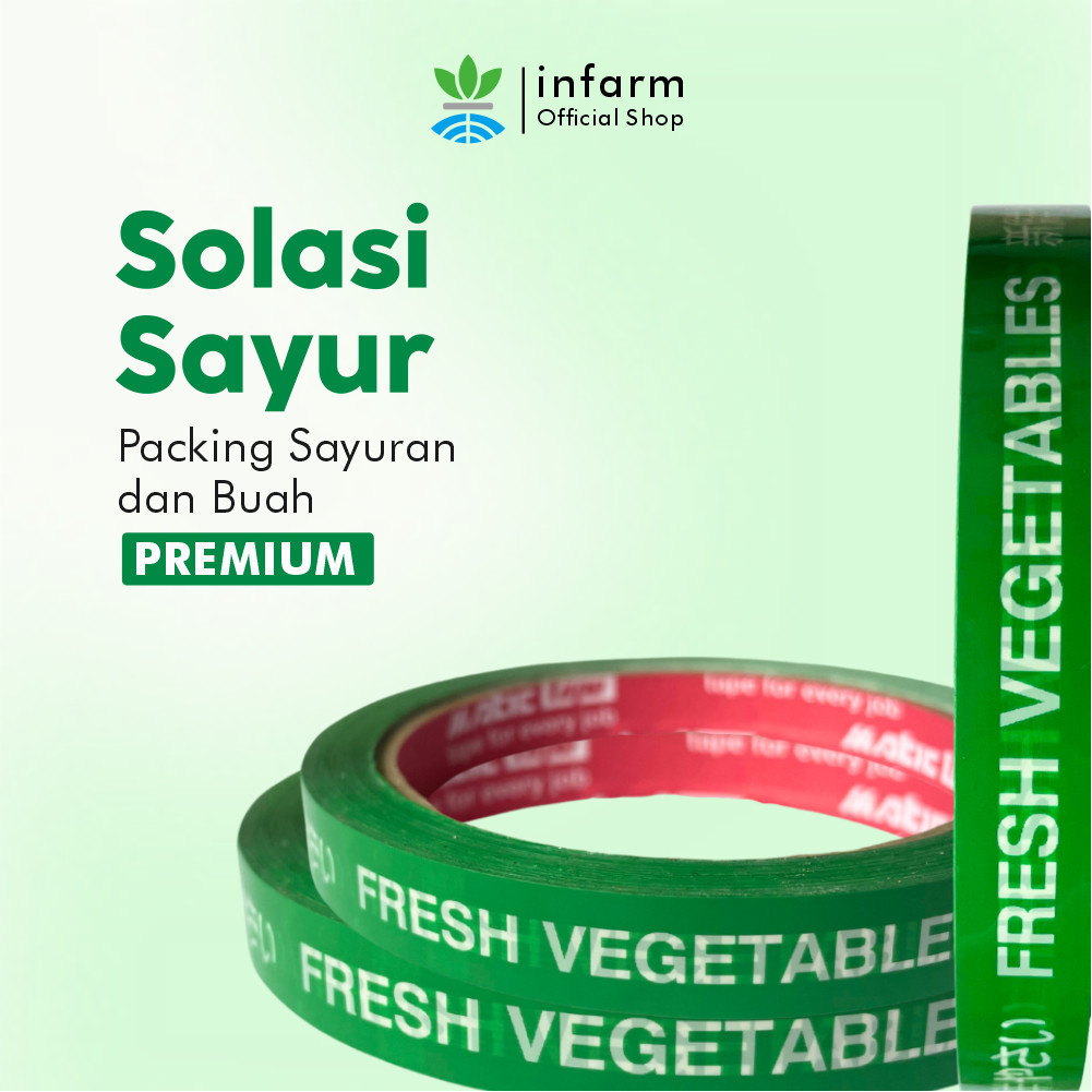 Jual KAYUAN - Tape Selotip Isolasi Sayuran Fresh untuk Buah dan Sayur ...