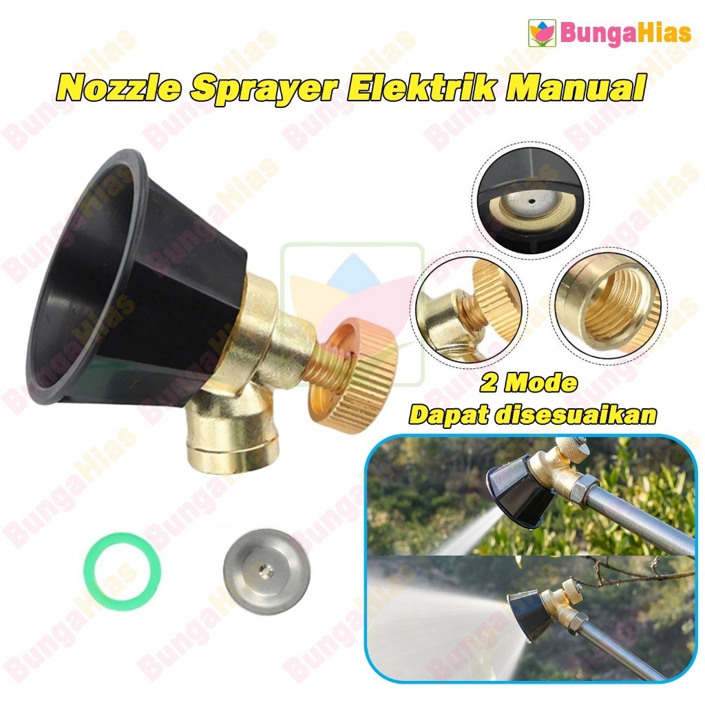 Jual Nozzle Siklon Sprayer Adjustable Elektrik Manula High pressure ...