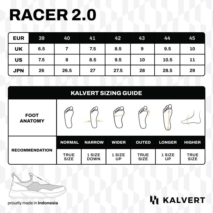 Jual Sepatu Sneakers Slip On Pria Racer 2.0 Putih - Kalvert - 41 ...