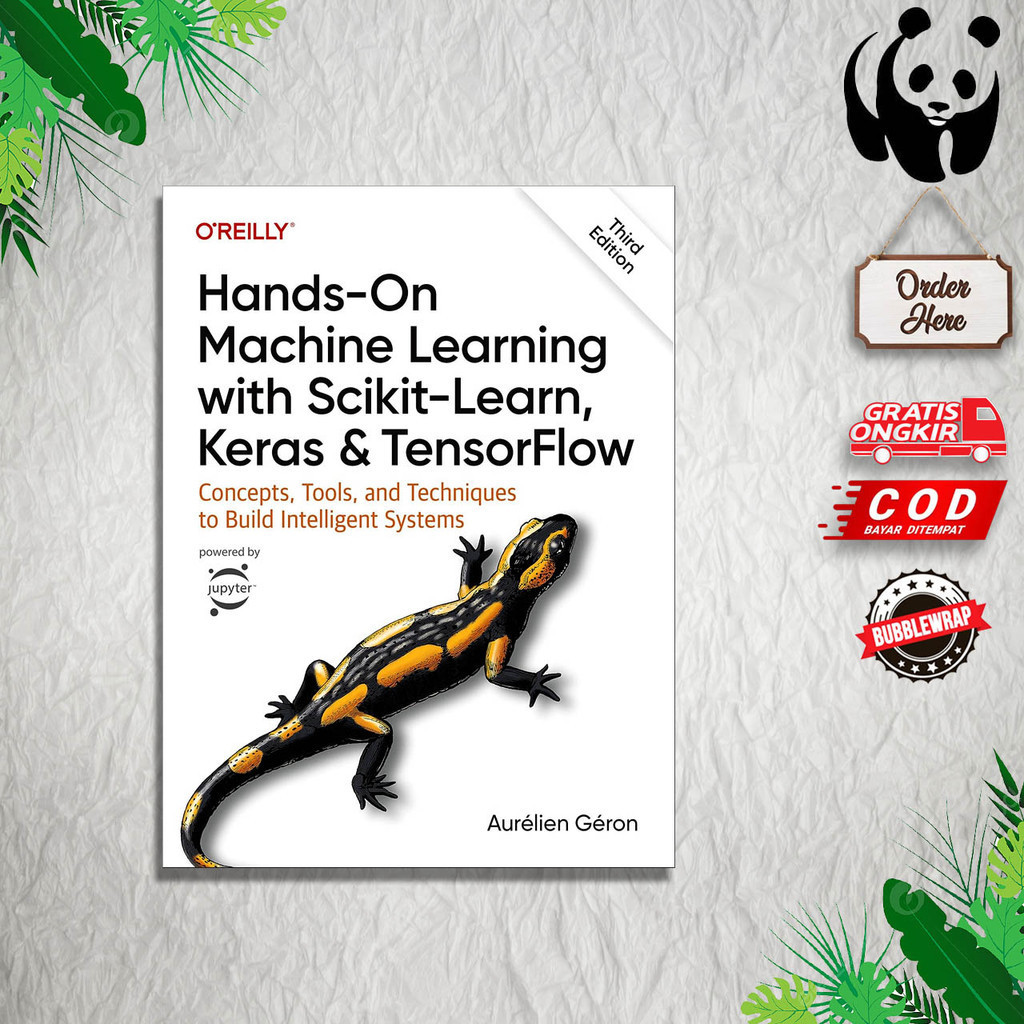 Jual Cetak Hands-On Machine Learning with Scikit-Learn, Keras, and TensorFlow | Shopee Indonesia