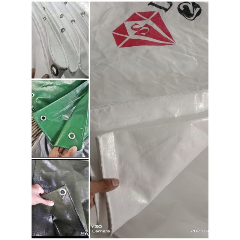 Jual terpal putih A20 ukuran panggung dan terop custom tebal serba guna ...