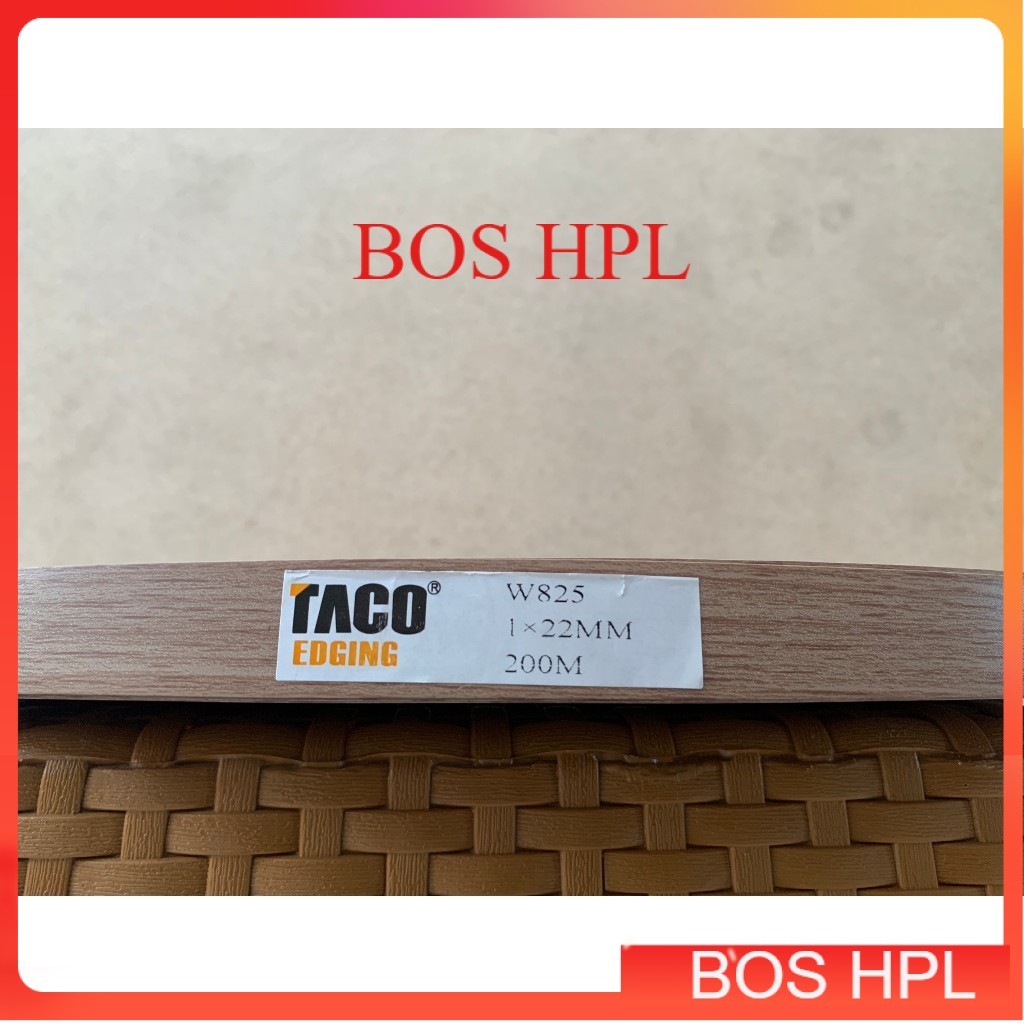 Jual Per 5 Meter Edging Taco W 825 1 x 22 Mm Woodgrain HPL TH 825 J 2 ...