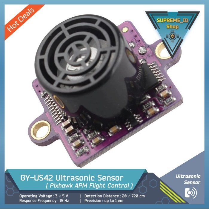 Jual GY-US42 Proximity Ultrasonic Sensor V2 Pixhawk APM Flight Control ...