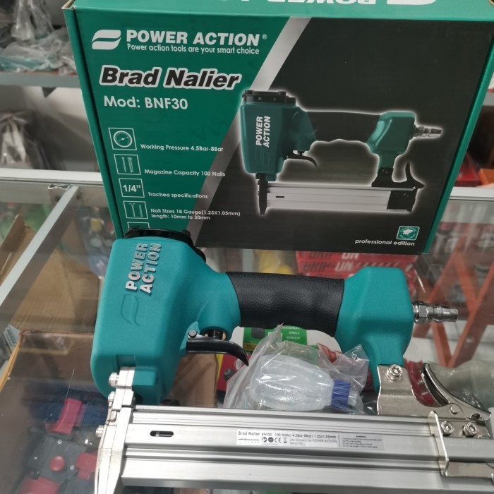 Jual Power Action BNF30 Mesin Paku Tembak F30 Angin Heavy Duty Air ...