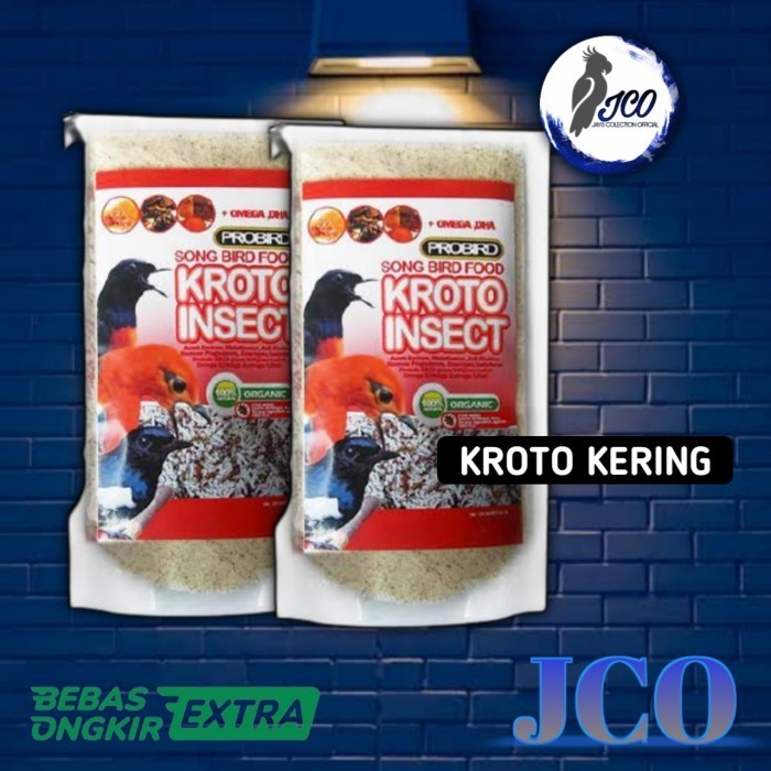 Jual PAKAN BURUNG MURAI KACER KROTO INSECT PAKAN BURUNG KROTO INSECT ...