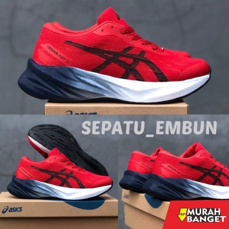 Jual Sepatu lari terbaru- Sepatu Runing Pria Merah As 1k Nova Sepatu ...