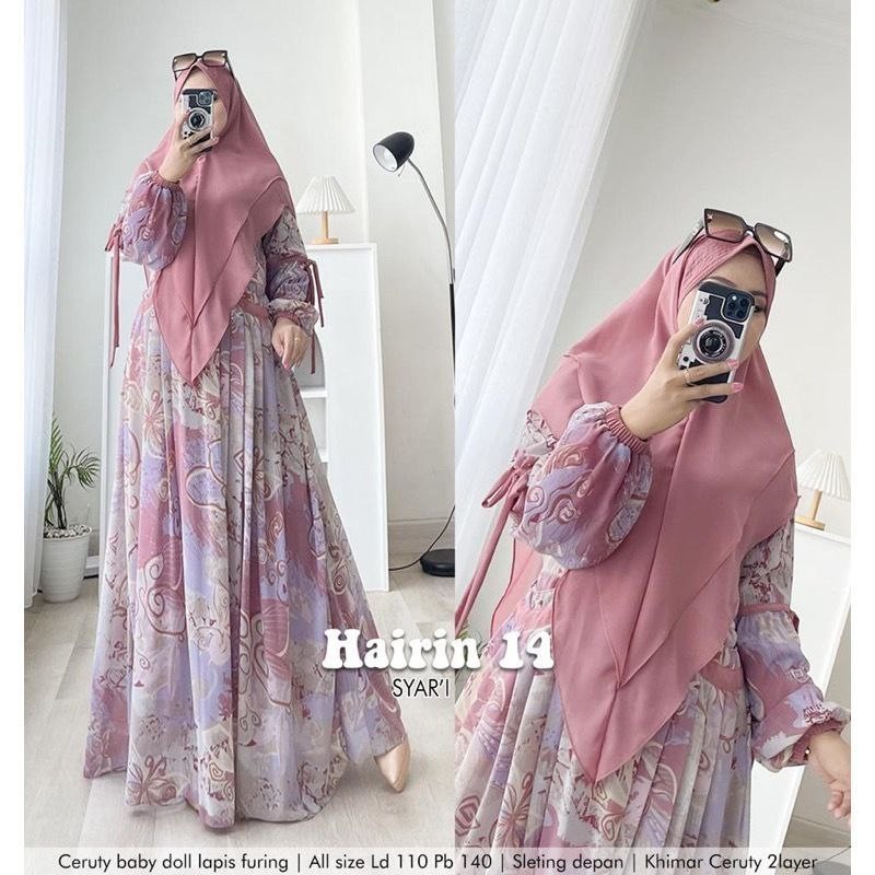 Jual HAIRIN SET #14 (LABEL MADANI) | Shopee Indonesia