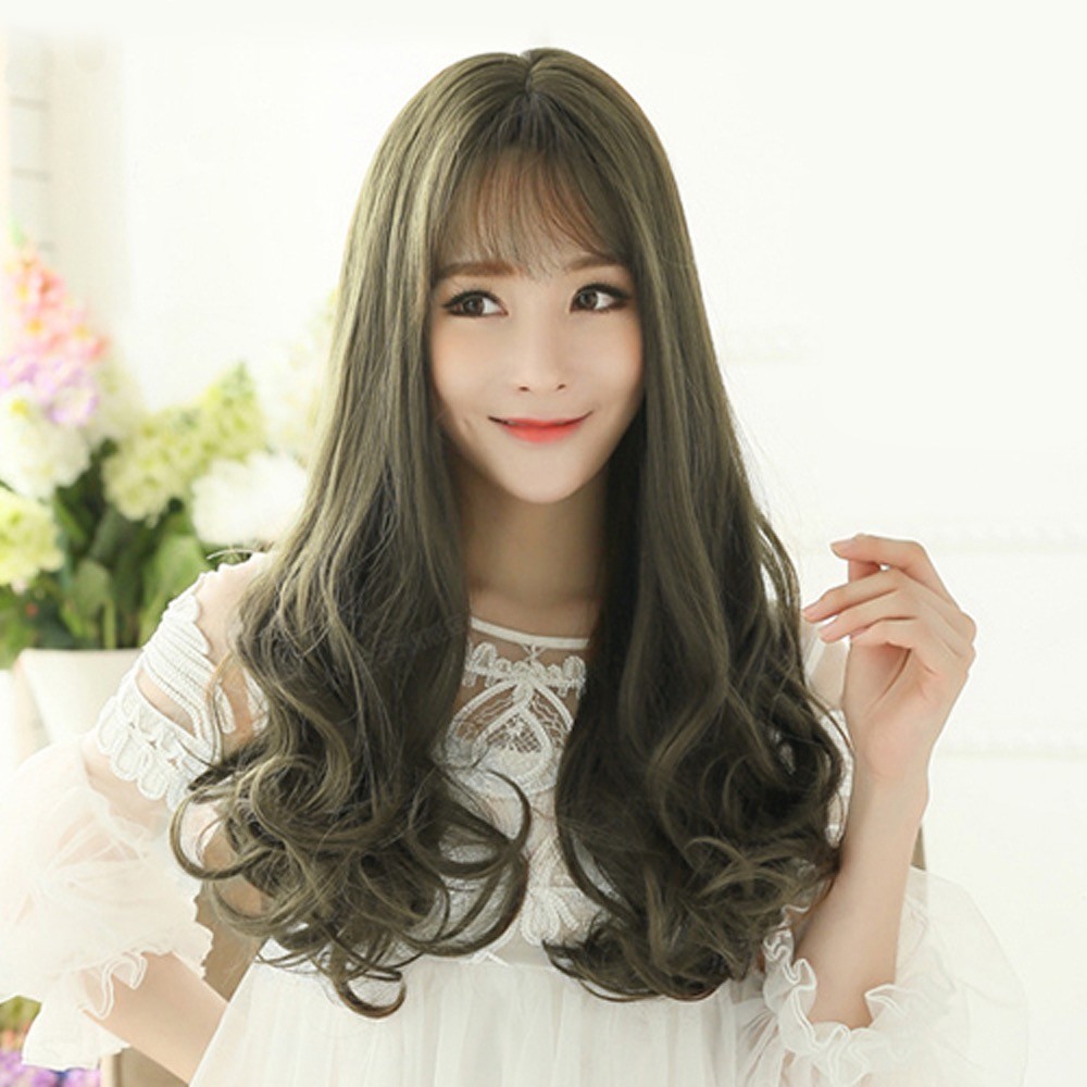Jual Wig Rambut Palsu Model Wavy / wig rambut panjang/ rambut wanita ...