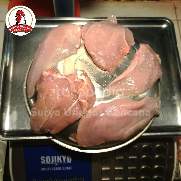 Jual BONELESS DADA FILET/DAGING DADA AYAM POTONG TIPIS/KATSU [ORDER 1 ...