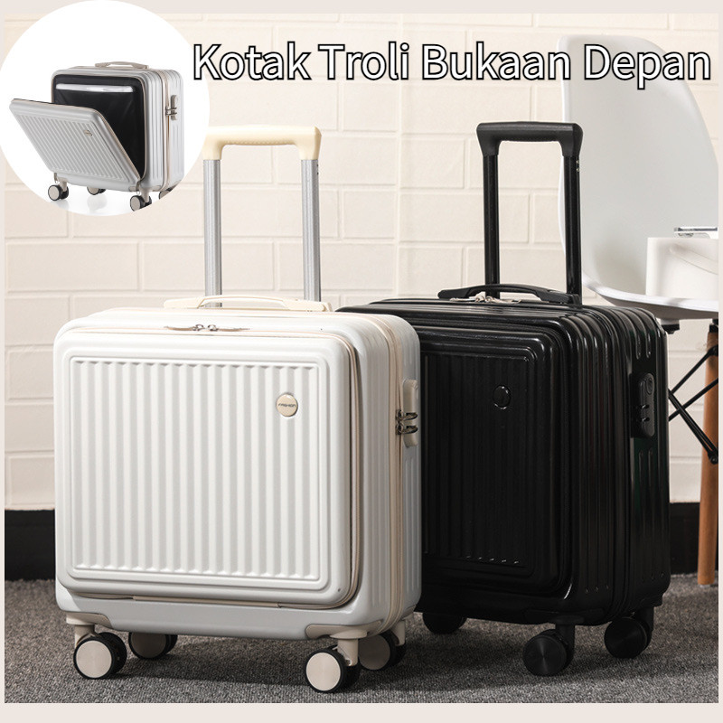 Jual Kotak Troli Bukaan Depan/ Koper Pilot Mini 18 Inchi Double Pin ...