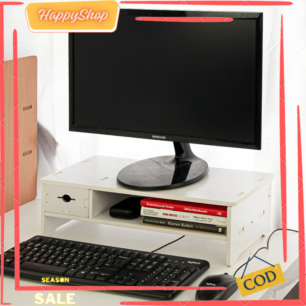 Jual Meja Monitor Komputer Stand Monitor Rak Monitor Desktop Dudukan ...