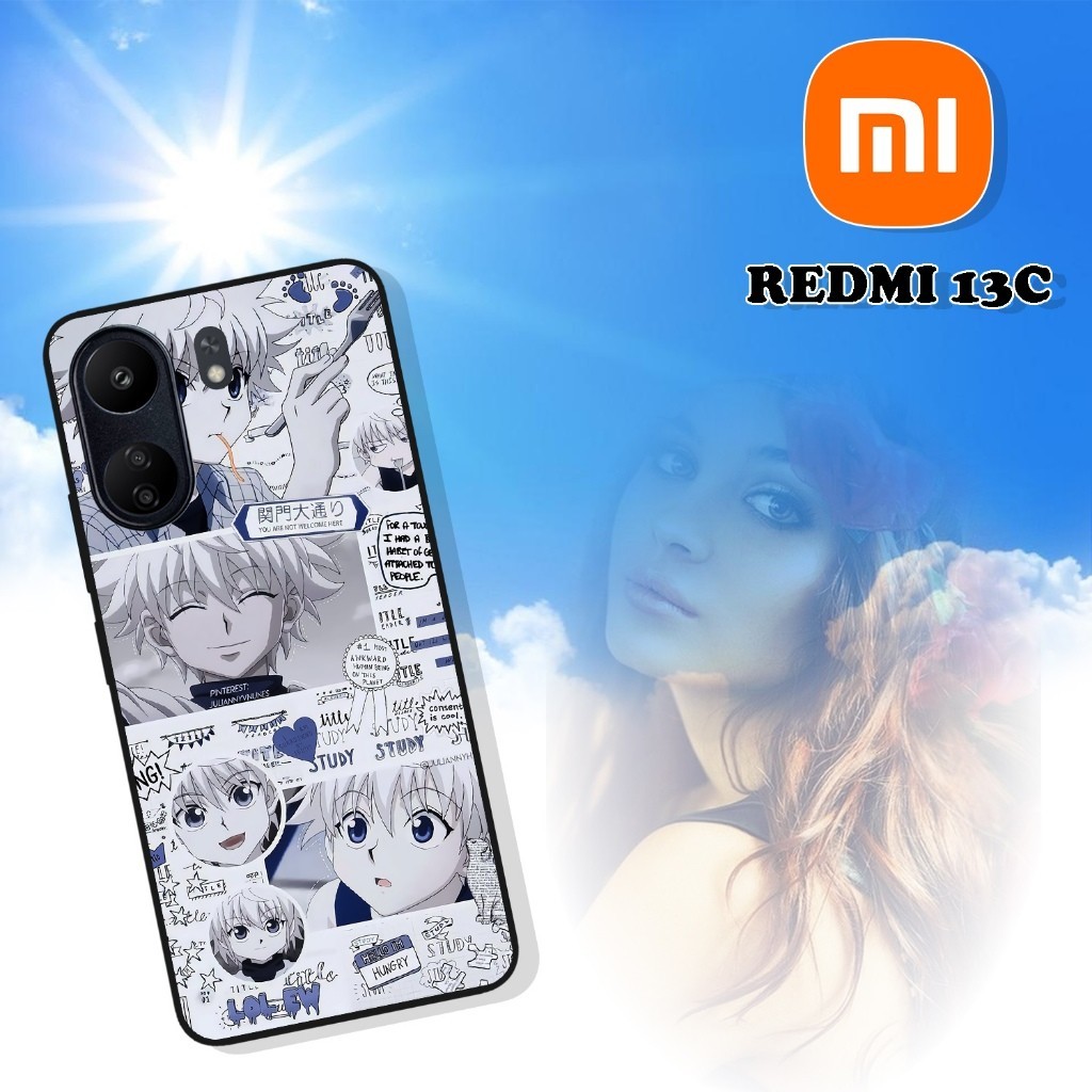 Jual CUSTOM CASE GLOSSY [ PF21 ] ALL TYPE XIAOMI REDMI 13C MOTIF ANIME ...
