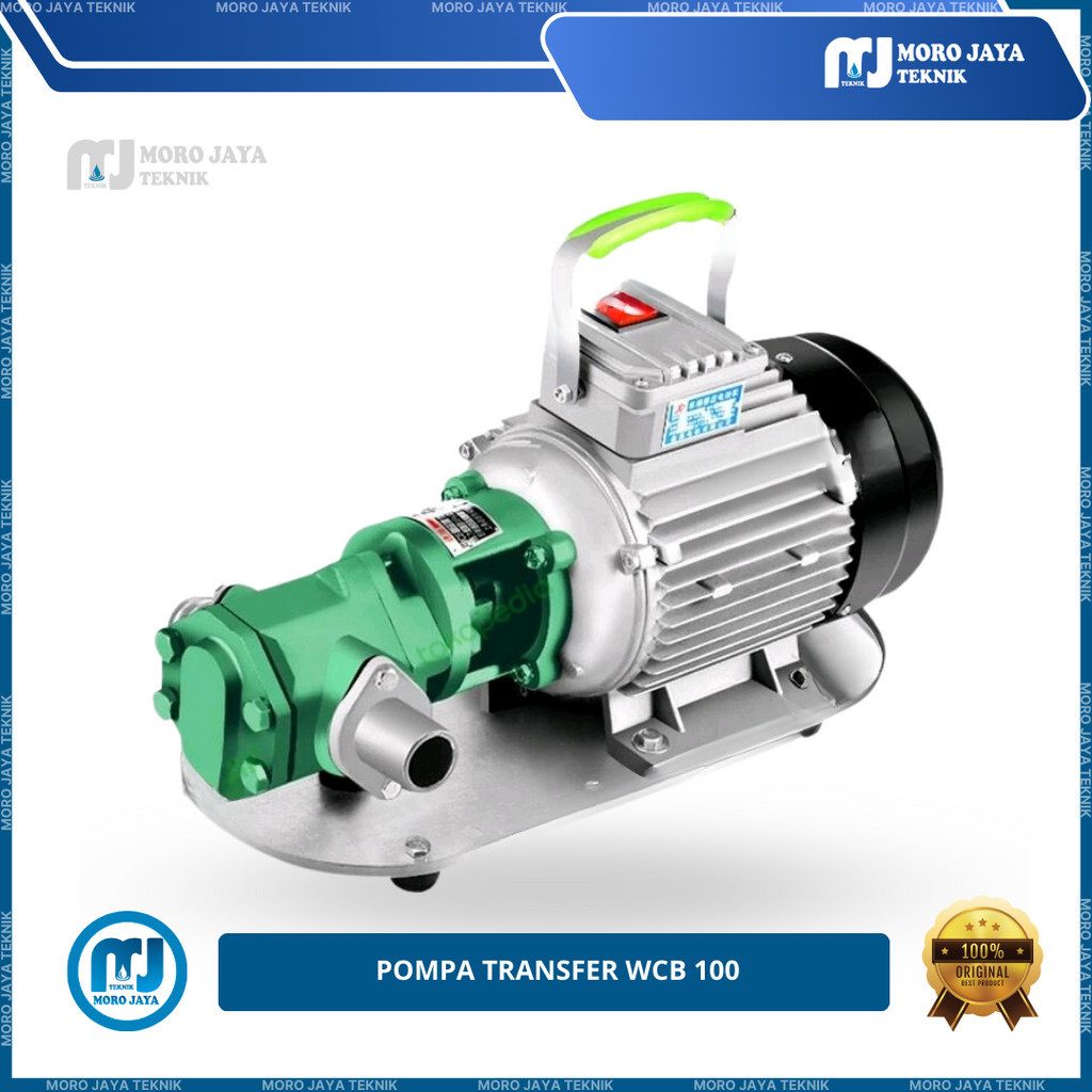 Jual Pompa Transfer Cairan Kental Gear Pump WCB 75 0,75Kw 1Hp 220V 75 LPM | Shopee Indonesia