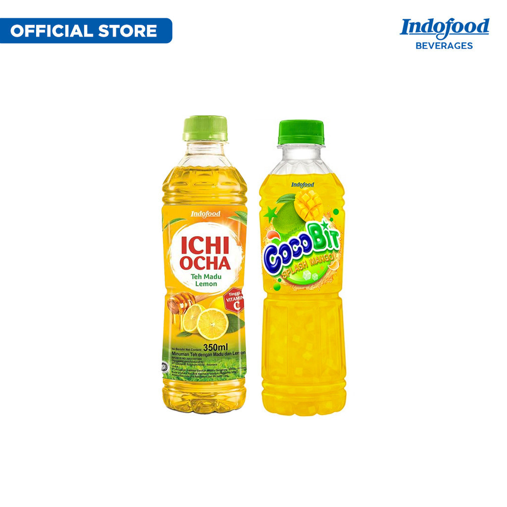 Jual Ichi Ocha Honey Lemon + Fruitamin Cocobit Mango | Shopee Indonesia