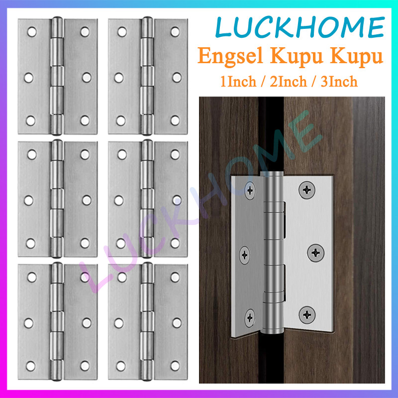 Jual Engsel Plat Stainless Steel 1 inch 2 inch 3 inch Stainless Steel ...