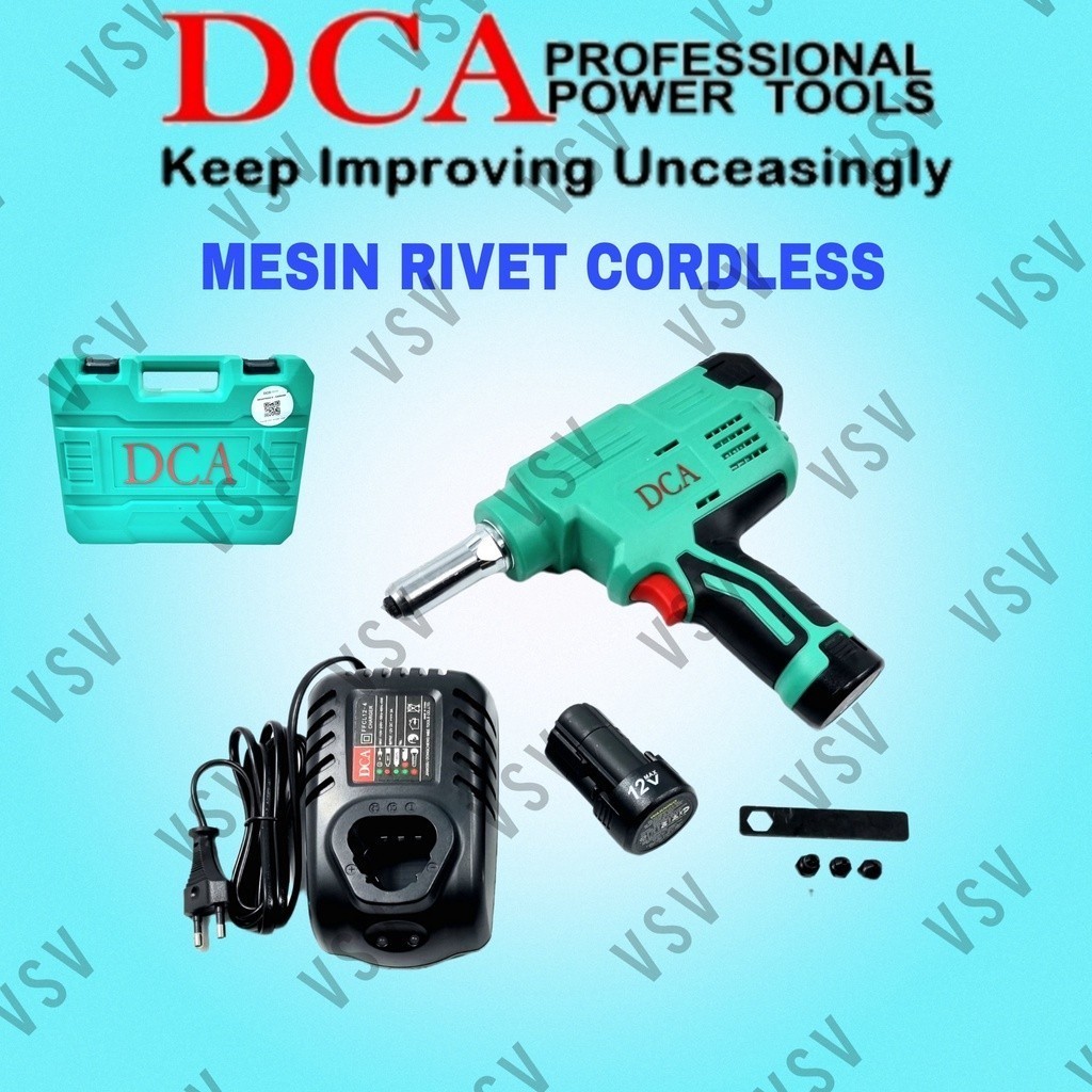 Jual DCA Cordless Blind Riveting Gun ADPM40 Mesin Rivet battery DCA ...