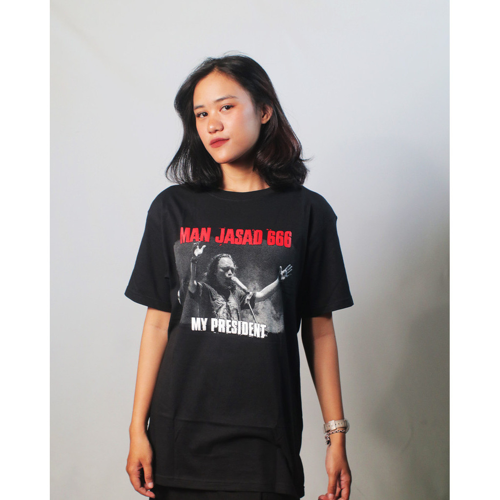Jual Kaos Dewasa Official Merchandise Jasad-Man Jasad My President ...