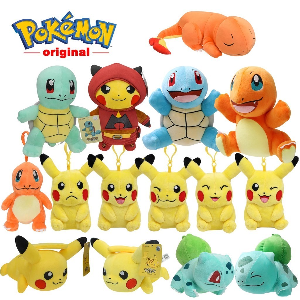 Jual POKEMON Original Pikachu Plush Toy Peluche Pokemon Charmander ...