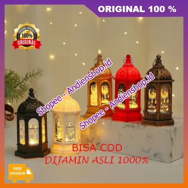 Jual BELI 1 GRATIS 1 Lentera Led Kubah Masjid Lentera Lampu Led Muslim ...