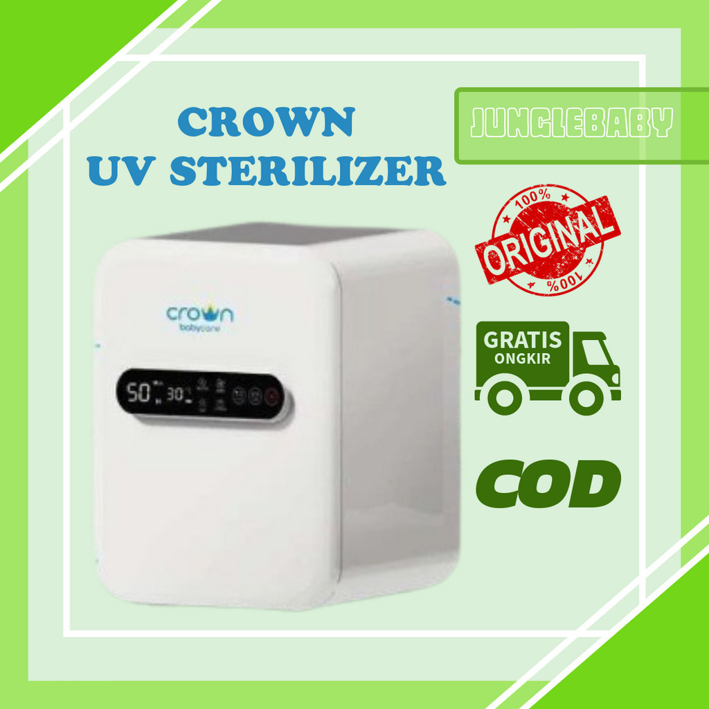 Jual Crown UV Sterilizer and Dryer CR9888 // UV-C // Crown Sterilizer ...
