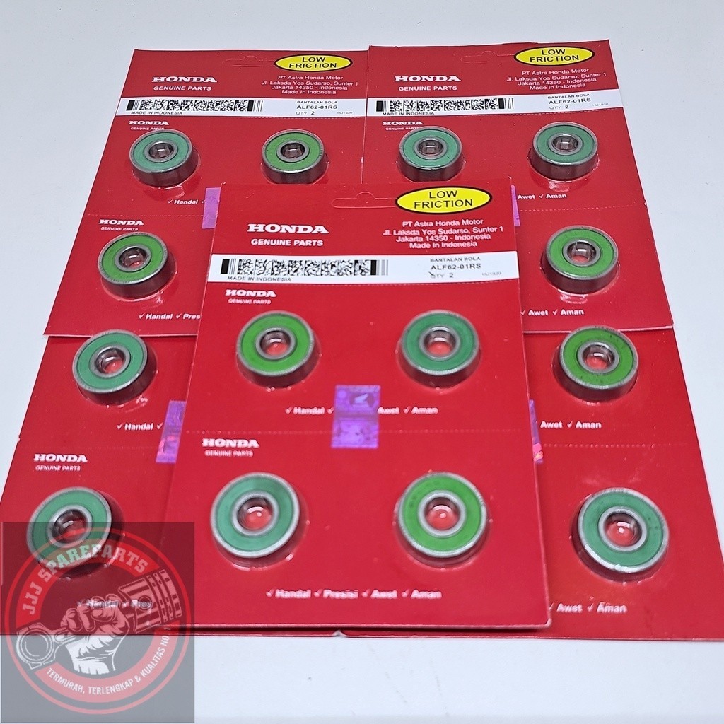 Jual (GROSIR : 20 PCS) Bearing 6201 RS Honda Bantalan Bola Laher Lahar ...