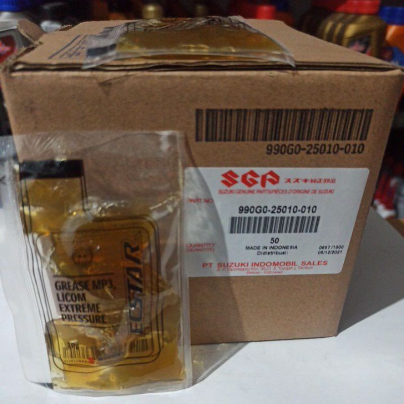 Jual Grease gemuk CVT SGP ECSTAR All Motor Matic kemasan sachet 10g ...