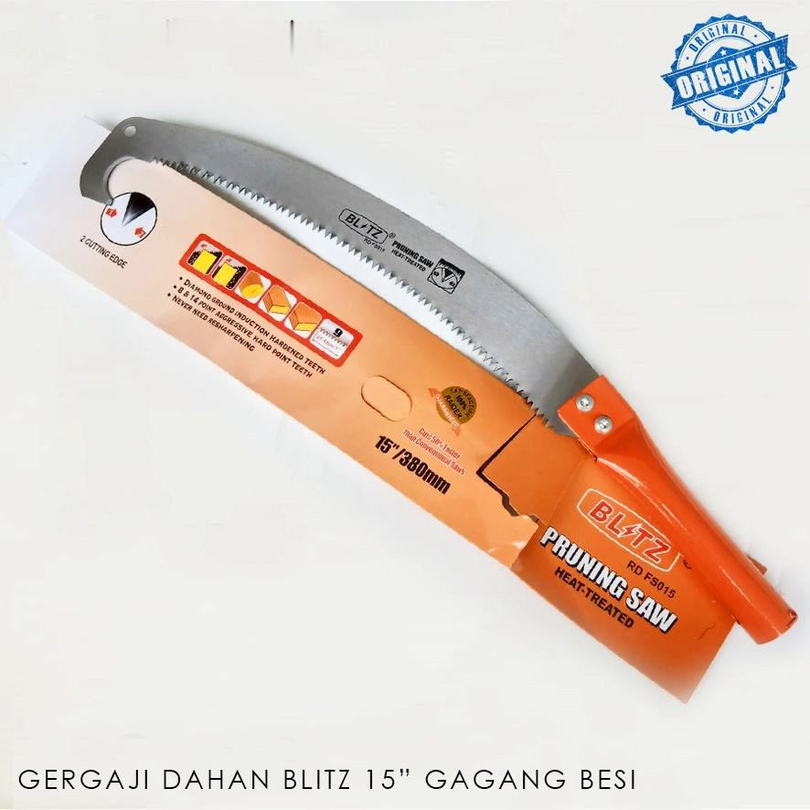 Jual Gergaji Dahan Pohon Graji Kayu Lengkung Kopi Ranting 15 Inch Gagang Besi | Shopee Indonesia