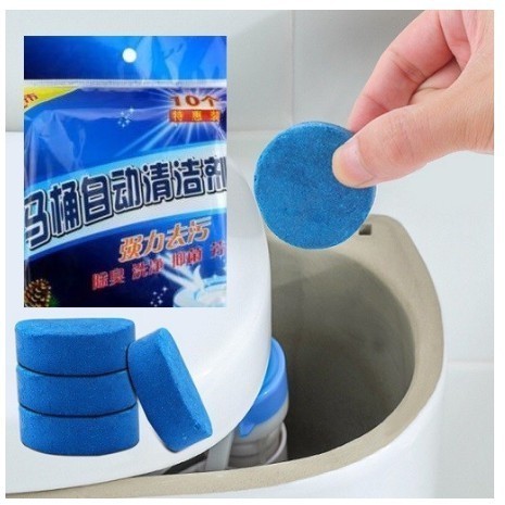 Jual Luito - Tablet Pembersih Kloset Tablet Penyegar Toilet Tablet Biru ...