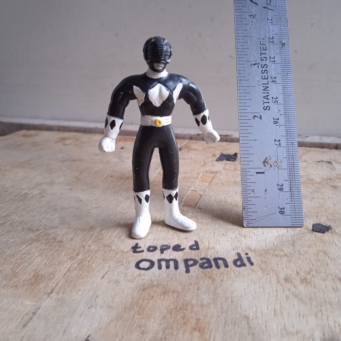Jual figure power rangers mmpr hitam saban -RR45 | Shopee Indonesia