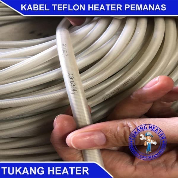 Jual Kabel Heater Teflon Pemanas Heating Cable 8 mm x 5 mm 230 Volt 60 ...
