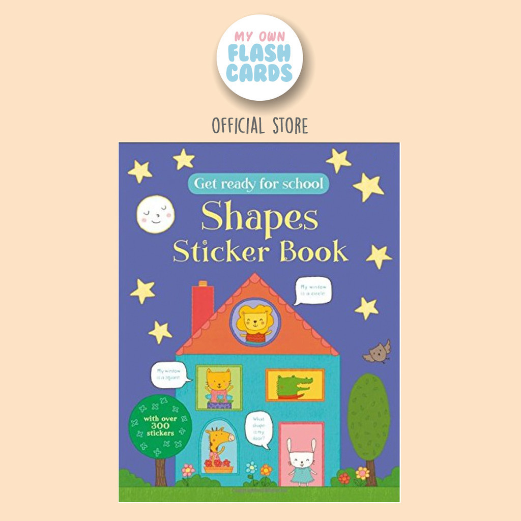 Jual Shapes - Sticker Book - Buku Impor Imported Stiker Anak Activity ...