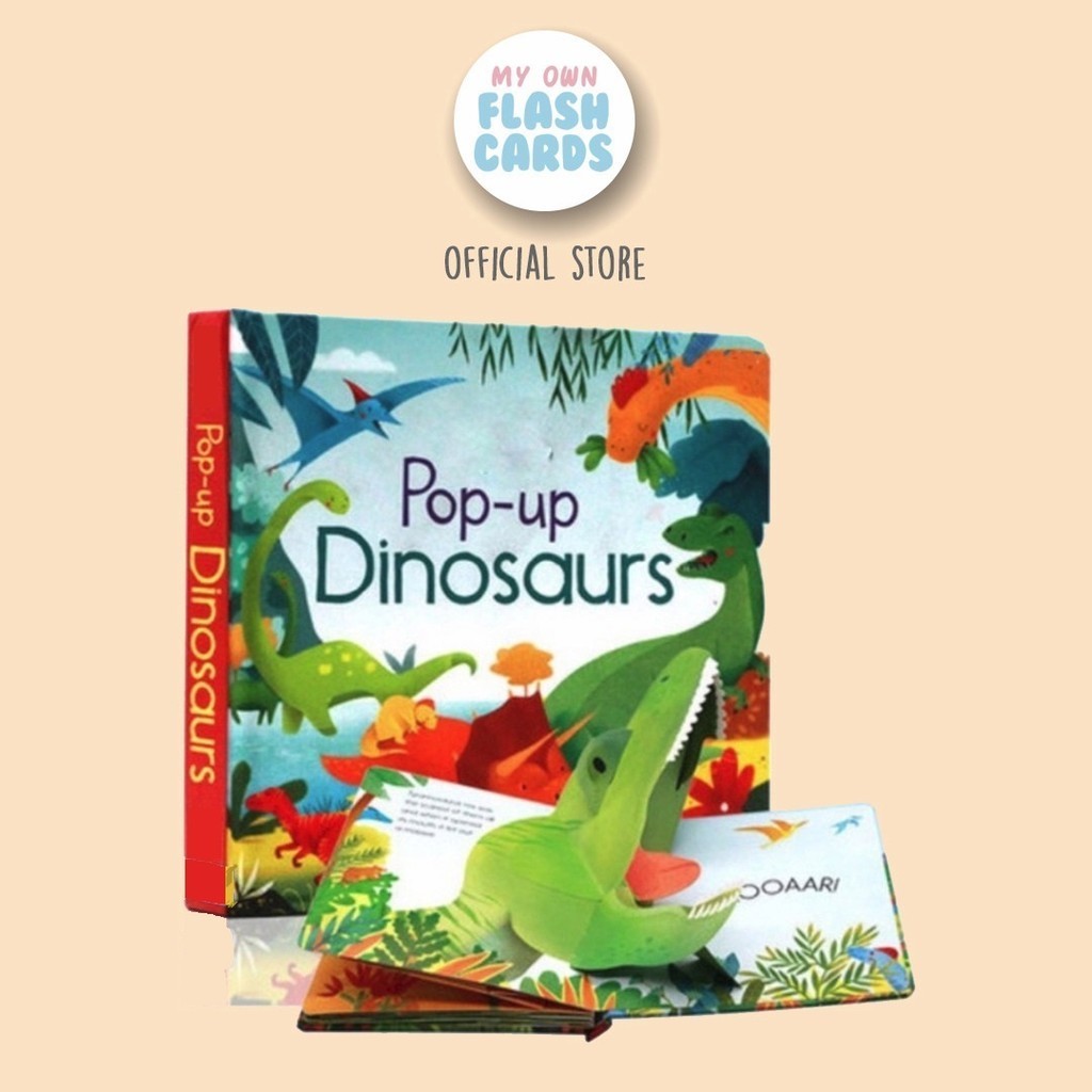 Jual Dinosaurs - Pop Up Book Dinosaurus Buku Import Inggris English ...