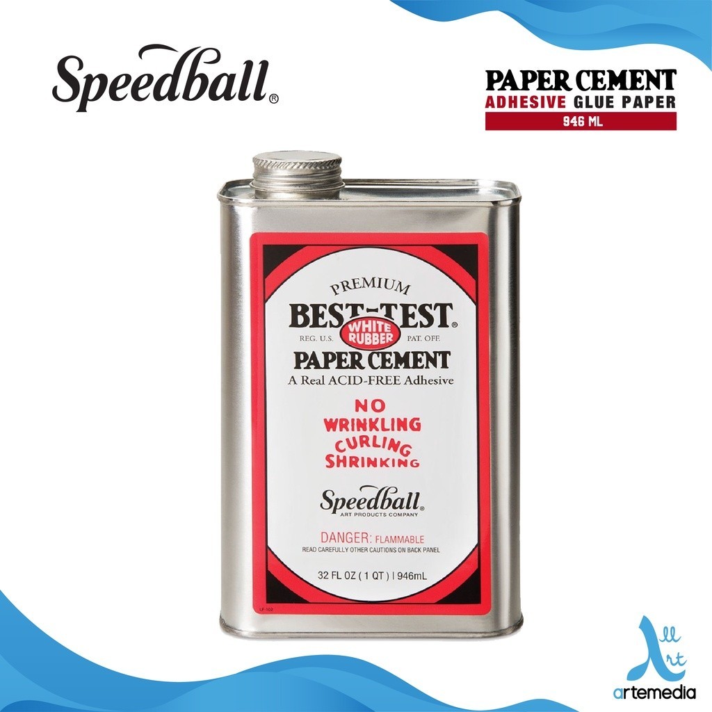 Jual Best Test Rubber Cement Adhesive Glue Paper Lem Kertas | Shopee ...