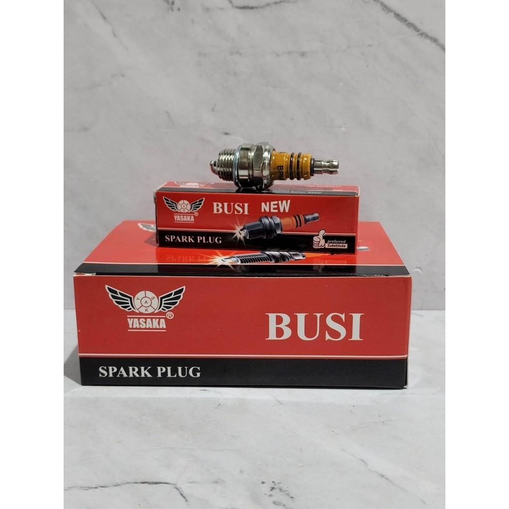 Jual BUSI YASAKA BPM6A UNTUK MESIN POTONG RUMPUT (ISI 10) | Shopee ...