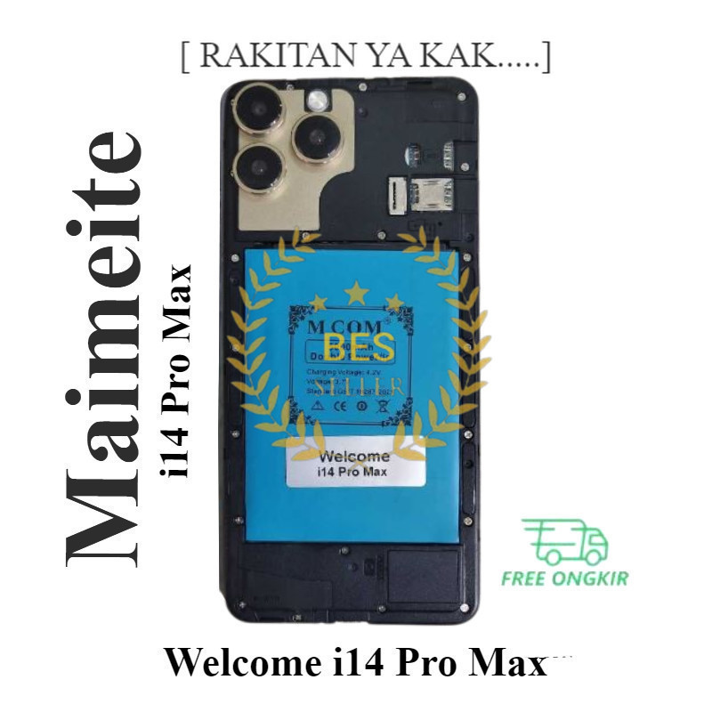 Jual Battery Batere Batre Baterai Double Power Mcom Welcome i14 Pro Max ...
