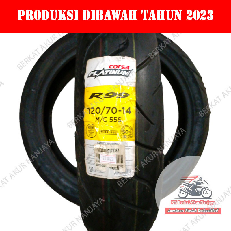 Jual Ban Corsa R99 120/70 - 14 Tubeless TAHUN 2022 | Shopee Indonesia