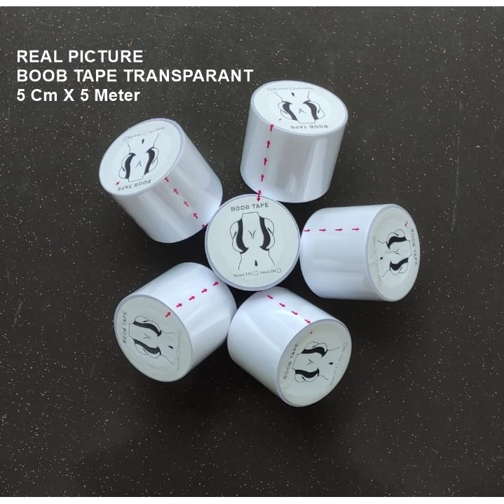 Jual Boob bra body tape transparan bening transparent lift pushup tape ...