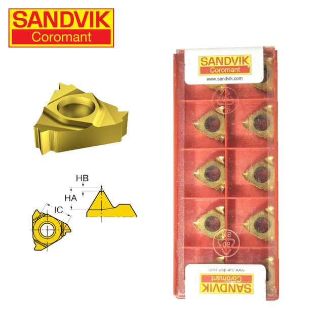 Jual Insert R166 OG 16WH01 SANDVIK Pahat Bubut R166 OG16 WH01 Mata Ulir ...