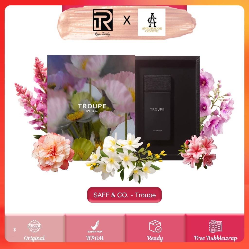 Jual SAFF & CO - EXTRAIT DE PARFUM TROUPE ( 30 ml | 5 ml ) - Parfum ...