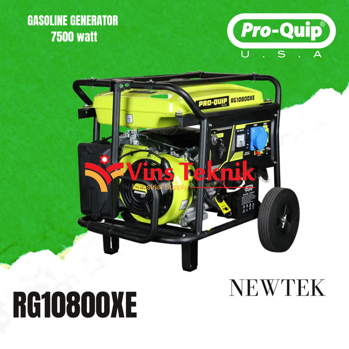 Jual Mesin genset Listrik generator set 7000 WATT Proquip RG10800XE ...