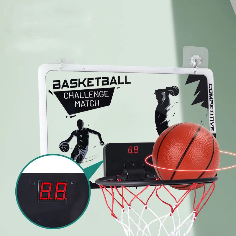 Jual Scoring Portable Fun Mini basketball hoop Toy Kit Indoor Home ...
