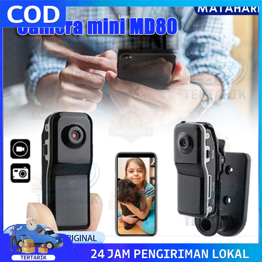Jual Camera mini MD80 / Mini DV / Kamera Pengintai Digital Spy Kamera ...
