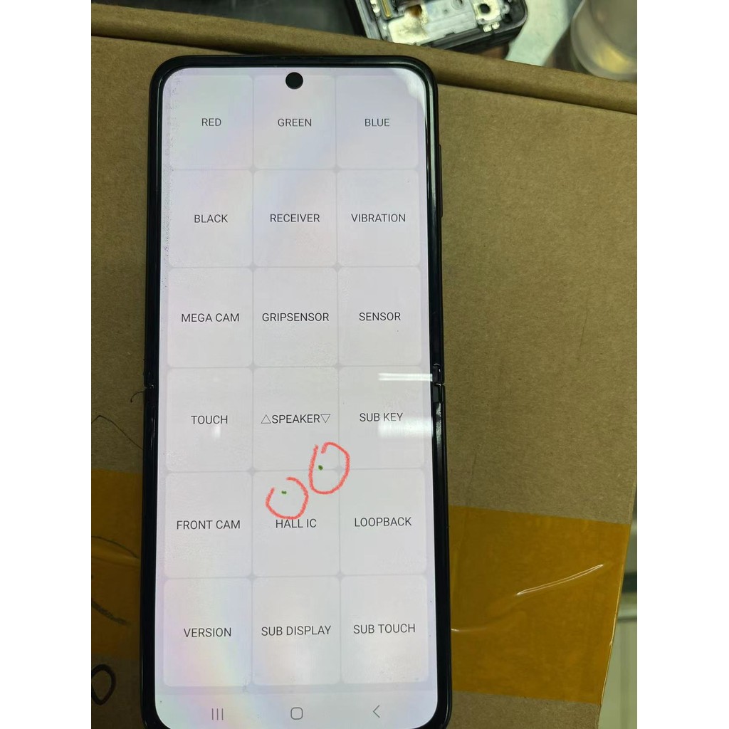 Jual Super AMOLED LCD Screen, Applicable for Samsung Z Flip 3, 5G, SM ...